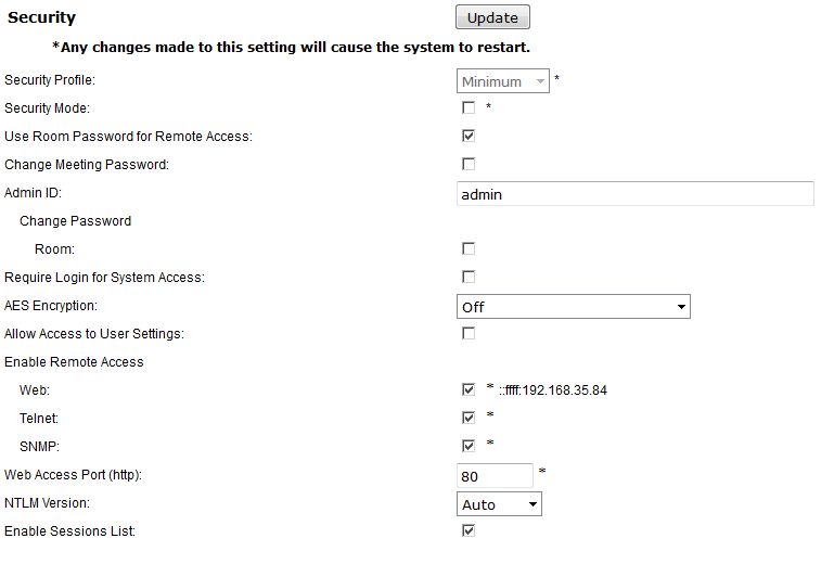 Monitoring Polycom Endpoints