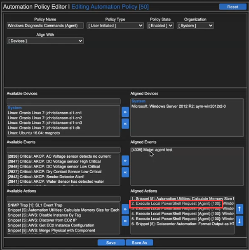 Configuring the SL1 Agent