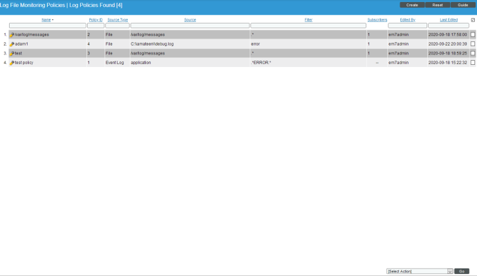 Monitoring Logs Using the SL1 Agent