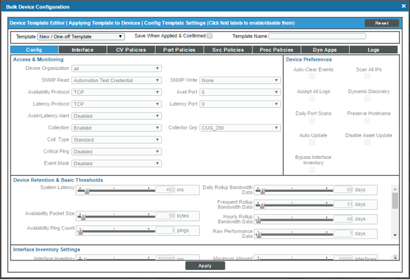 Configuring Silver Peak Monitoring