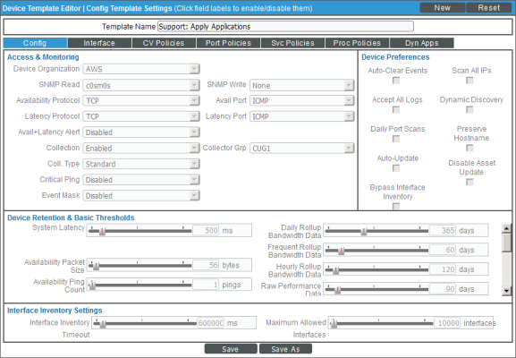 What is a Device Template?