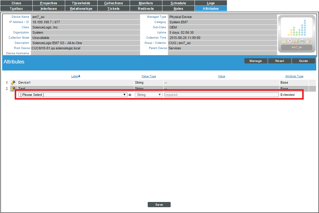 Managing a Single Device with the Device Administration Panel