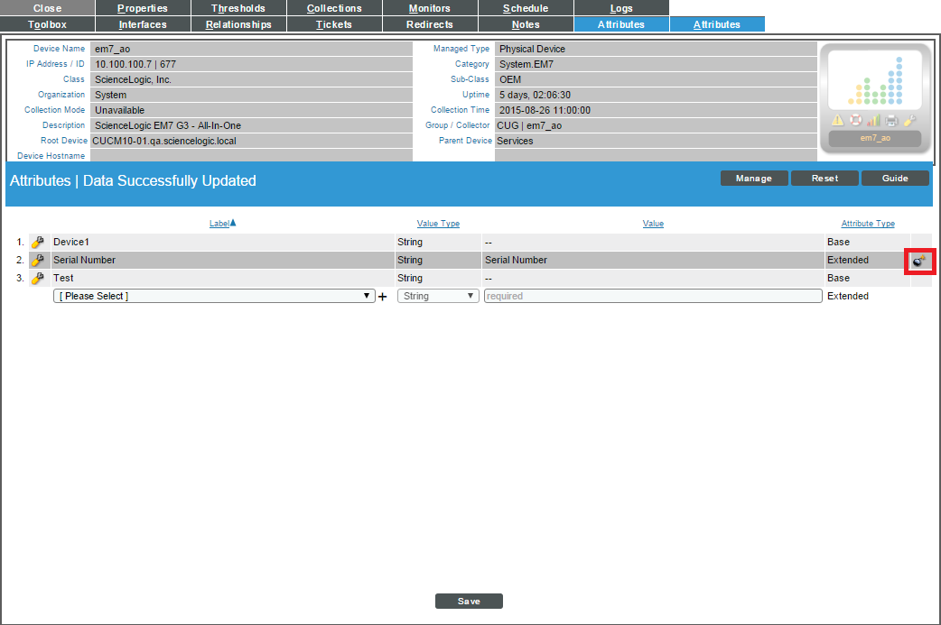 Managing a Single Device with the Device Administration Panel