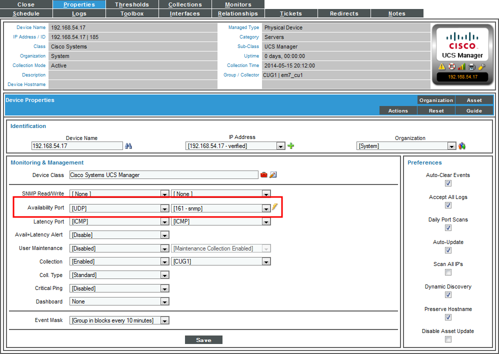 Monitoring Device Availability and Device Latency