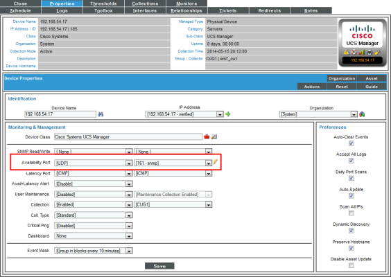 Monitoring Device Availability and Device Latency
