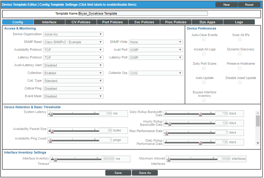 Bulk Management with Device Groups and Device Templates