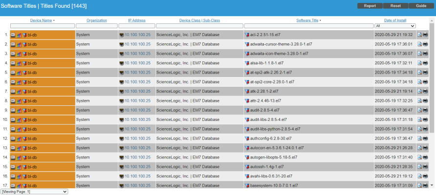 Monitoring Hardware and Software