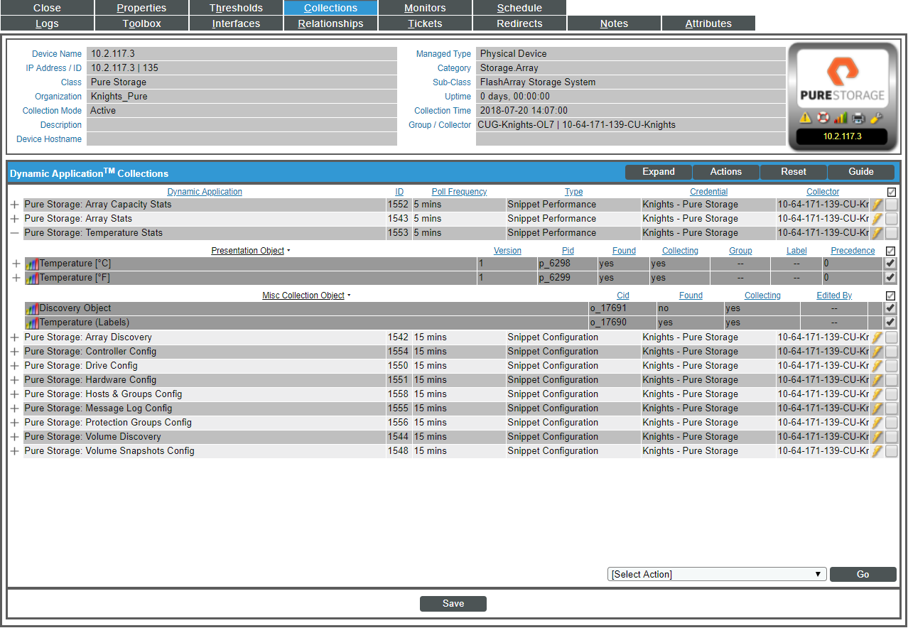 Managing Dynamic Applications