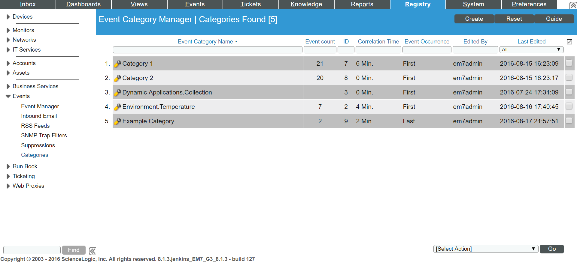 Event Correlation and Parent and Child Events