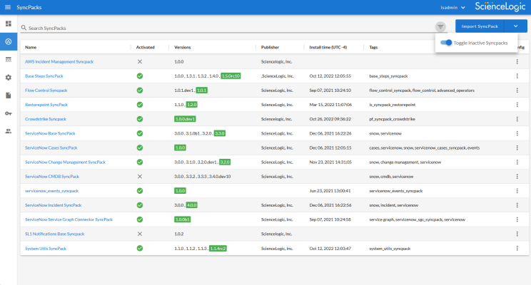 Managing Synchronization PowerPacks