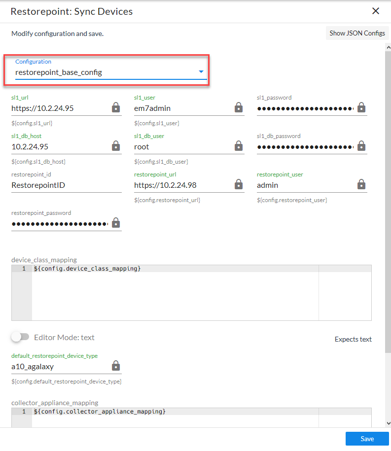 Configuring Applications for the Restorepoint Synchronization PowerPack