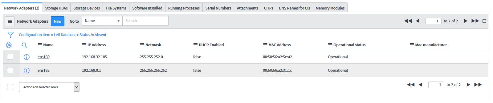 Configuring Applications for the ServiceNow CMDB Synchronization PowerPack