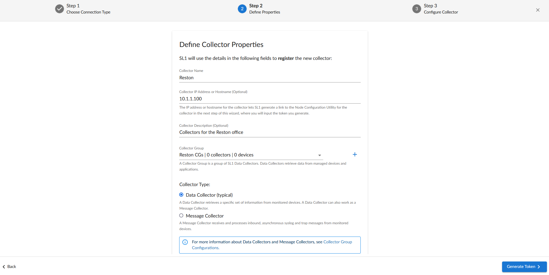 Installing an SL1 Collector