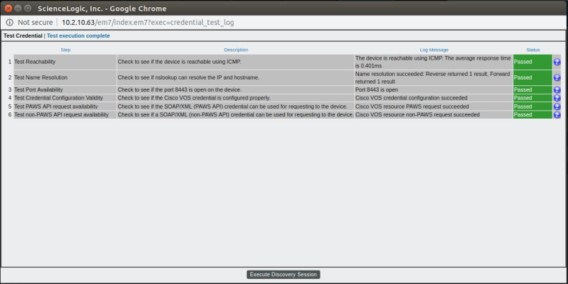 Monitoring Voice Operating System (VOS) Application Clusters