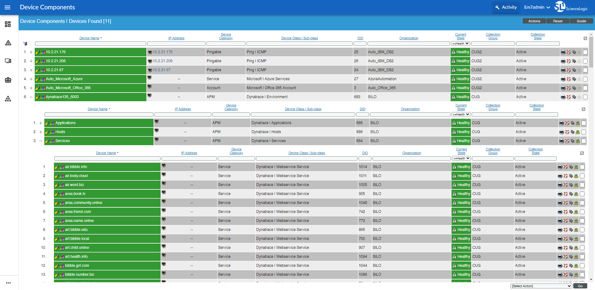 Configuring and Discovering Dynatrace Environments