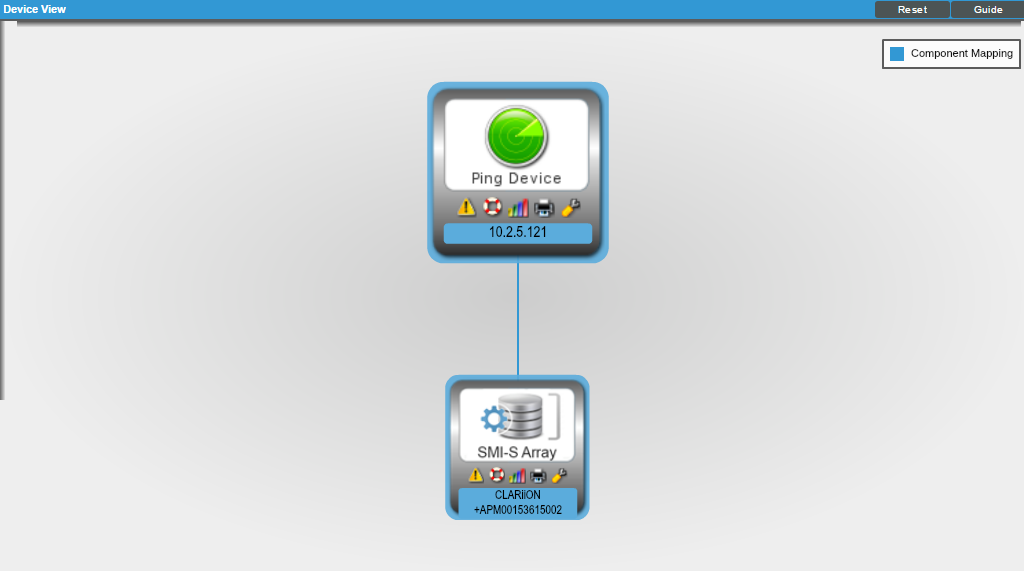 Monitoring SMI-S Storage Devices