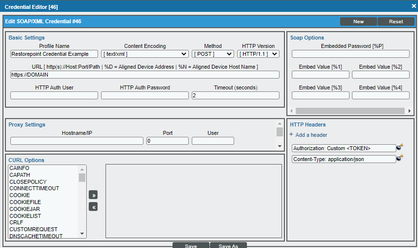 Configuring ScienceLogic: Restorepoint for Monitoring