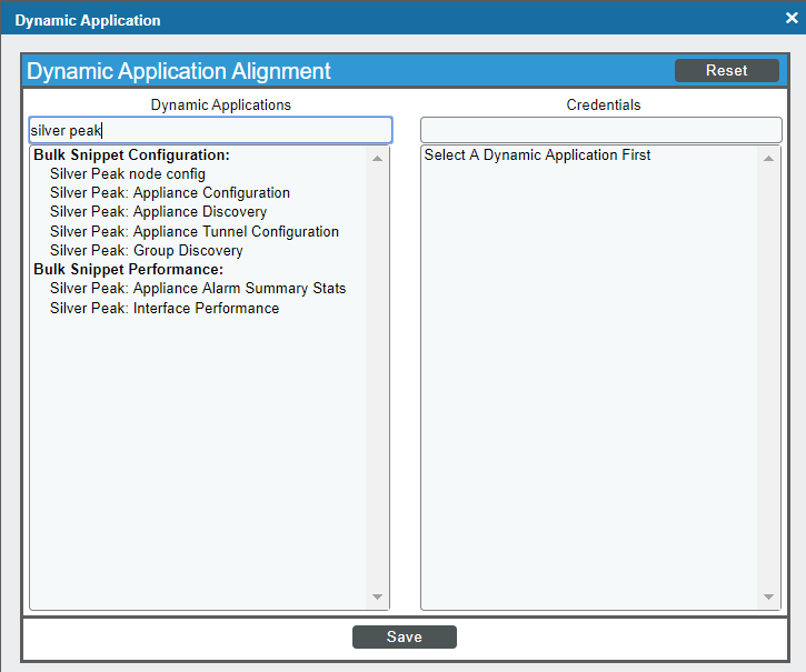 Configuring Silver Peak Monitoring
