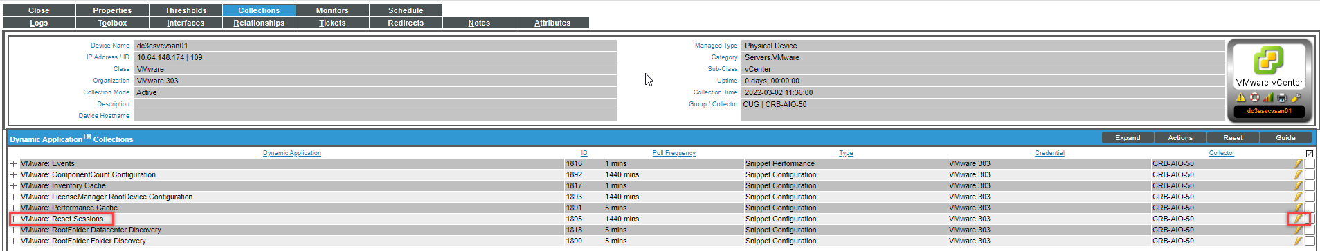 Configuring a vCenter Server
