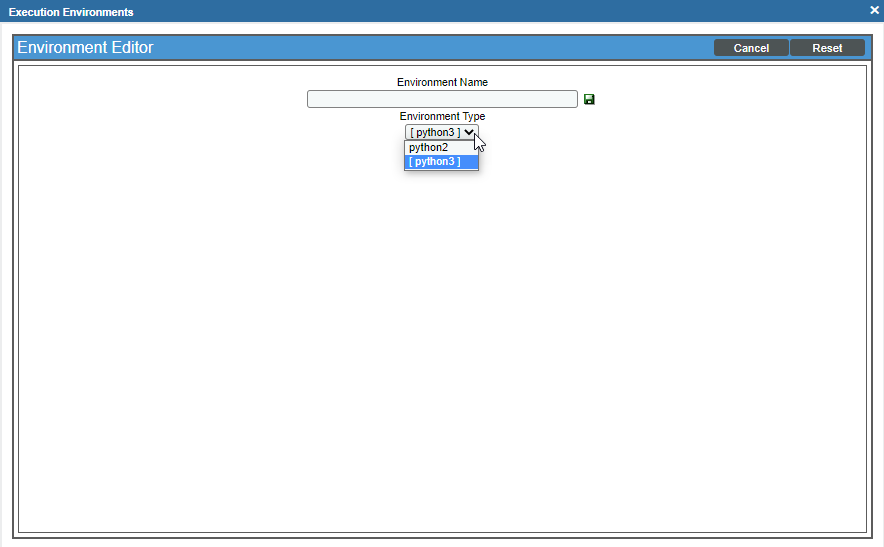Managing Execution Environments