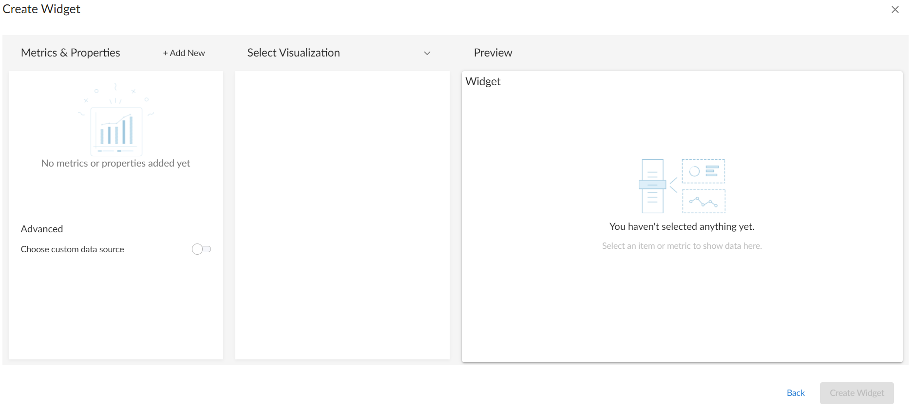 Creating a Customer Dashboard