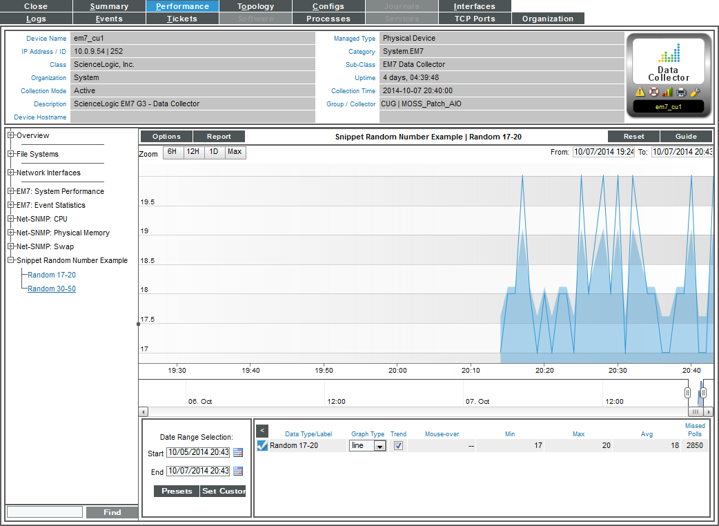Example: A Random Number Dynamic Application
