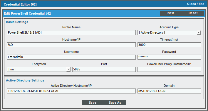 Example Creating A Powershell Performance Dynamic Application
