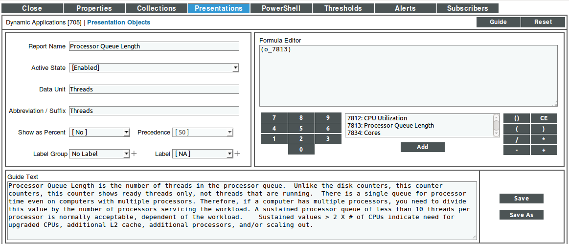 Example Creating A Powershell Performance Dynamic Application