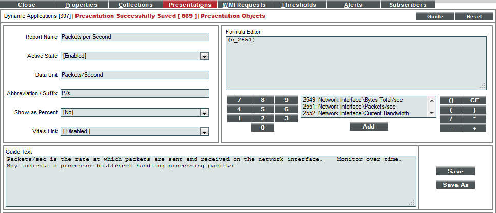Example Creating A Wmi Performance Dynamic Application