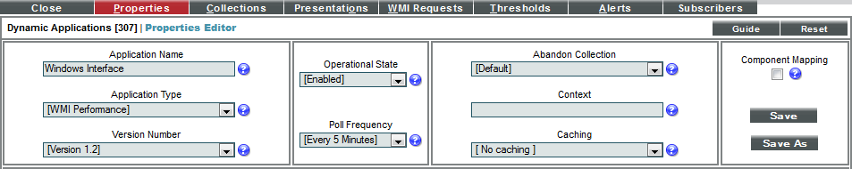 Example Creating A Wmi Performance Dynamic Application