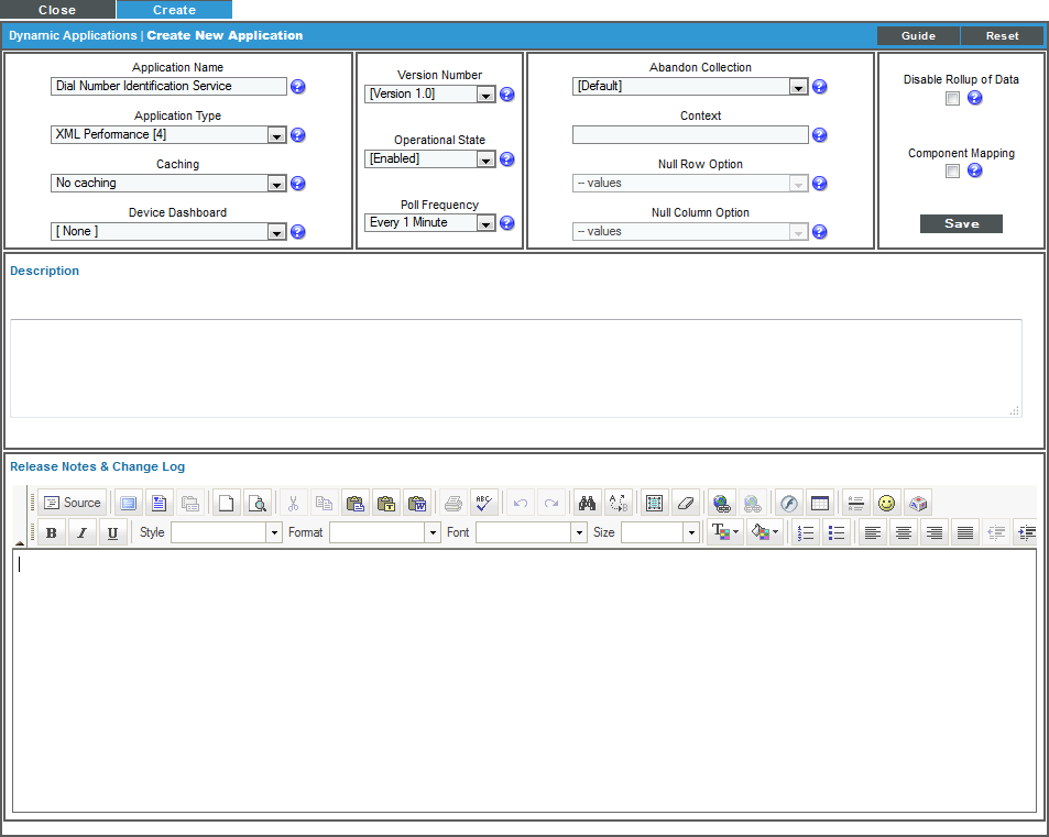 Example Creating An Xml Dynamic Application